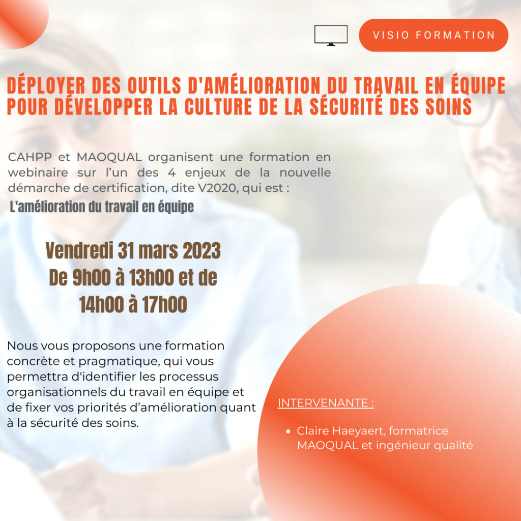 2226 – Déployer des outils d’amélioration du travail en équipe ...