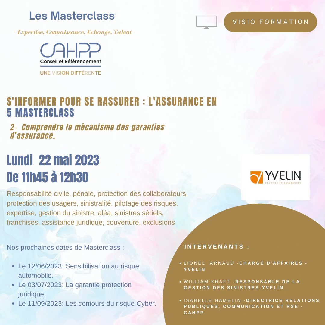 2236 – Masterclass, Comprendre le mécanisme des garanties d’assurance ...